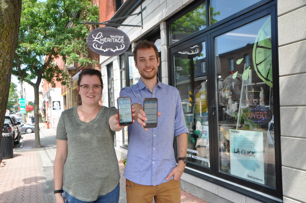 Une application-shopping pour le centre-ville de Magog - Le Reflet du Lac