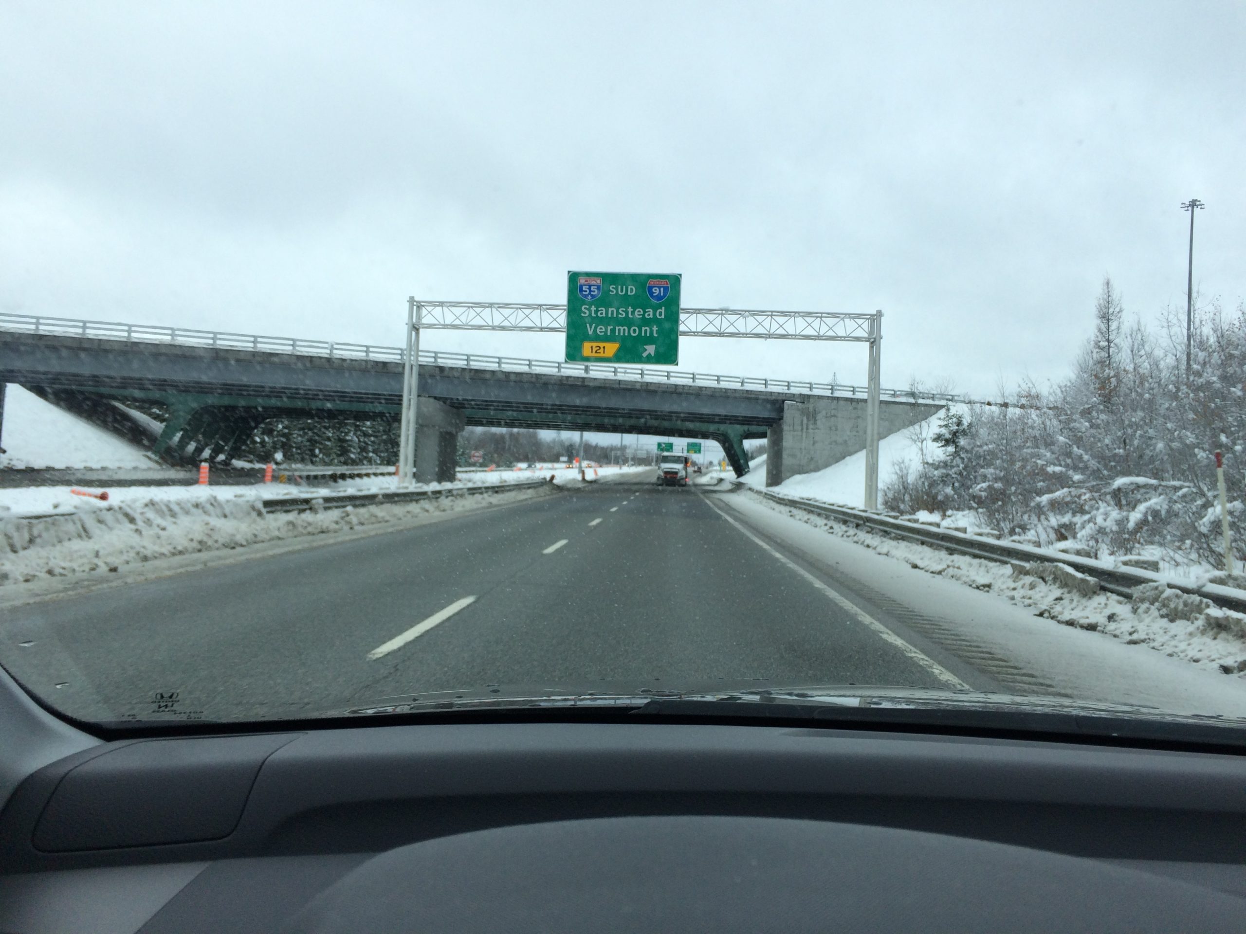 Réouverture du pont de l’autoroute 55 Nord à Magog - Le Reflet du Lac