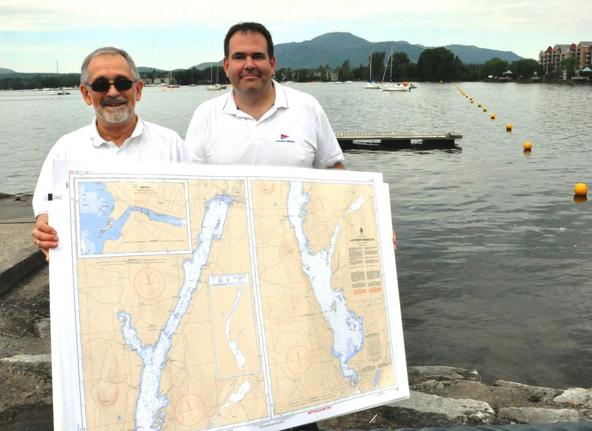 Une nouvelle carte marine pour le lac Memphrémagog - Le Reflet du Lac