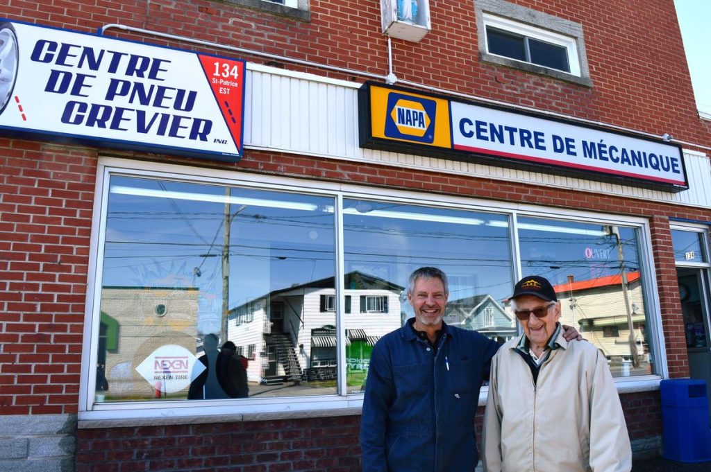 70e anniversaire du Centre de pneus Crevier à Magog: un garage qui ...