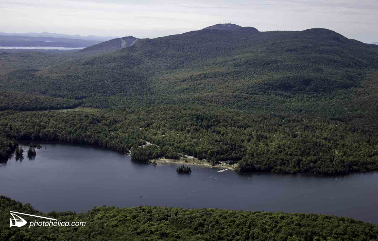 Sauvetage en cours au parc national du Mont-Orford - Le Reflet du Lac