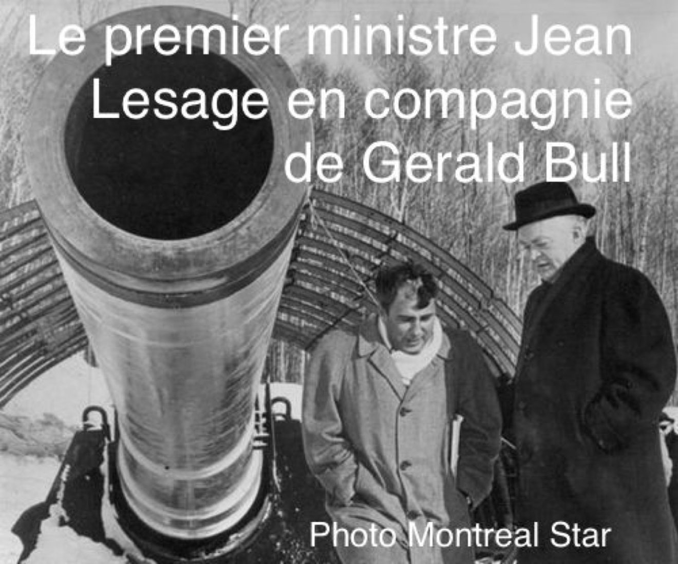 Parution d’un roman inspiré du controversé Gerald Bull - Le Reflet du Lac