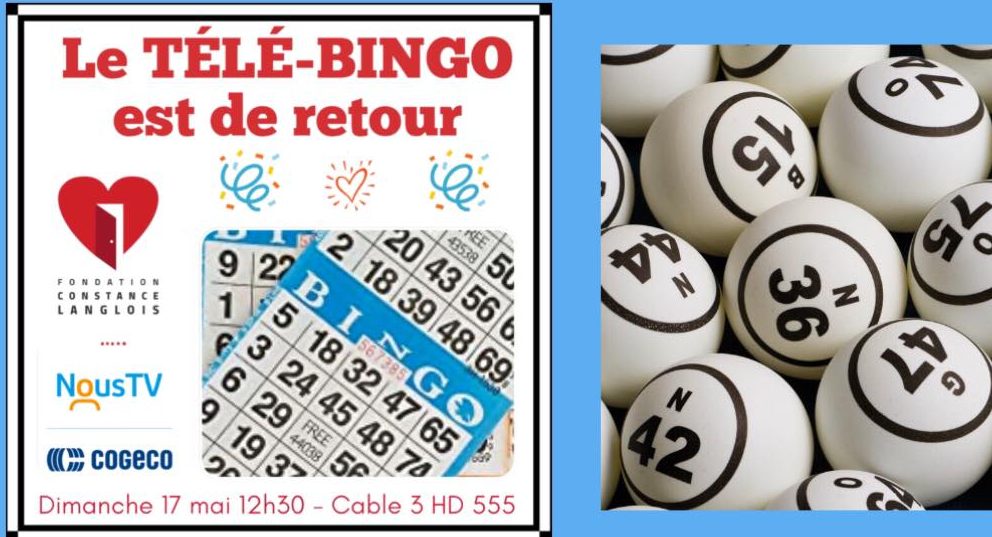 Le Télé-bingo retourne en ondes le 17 mai - Le Reflet du Lac