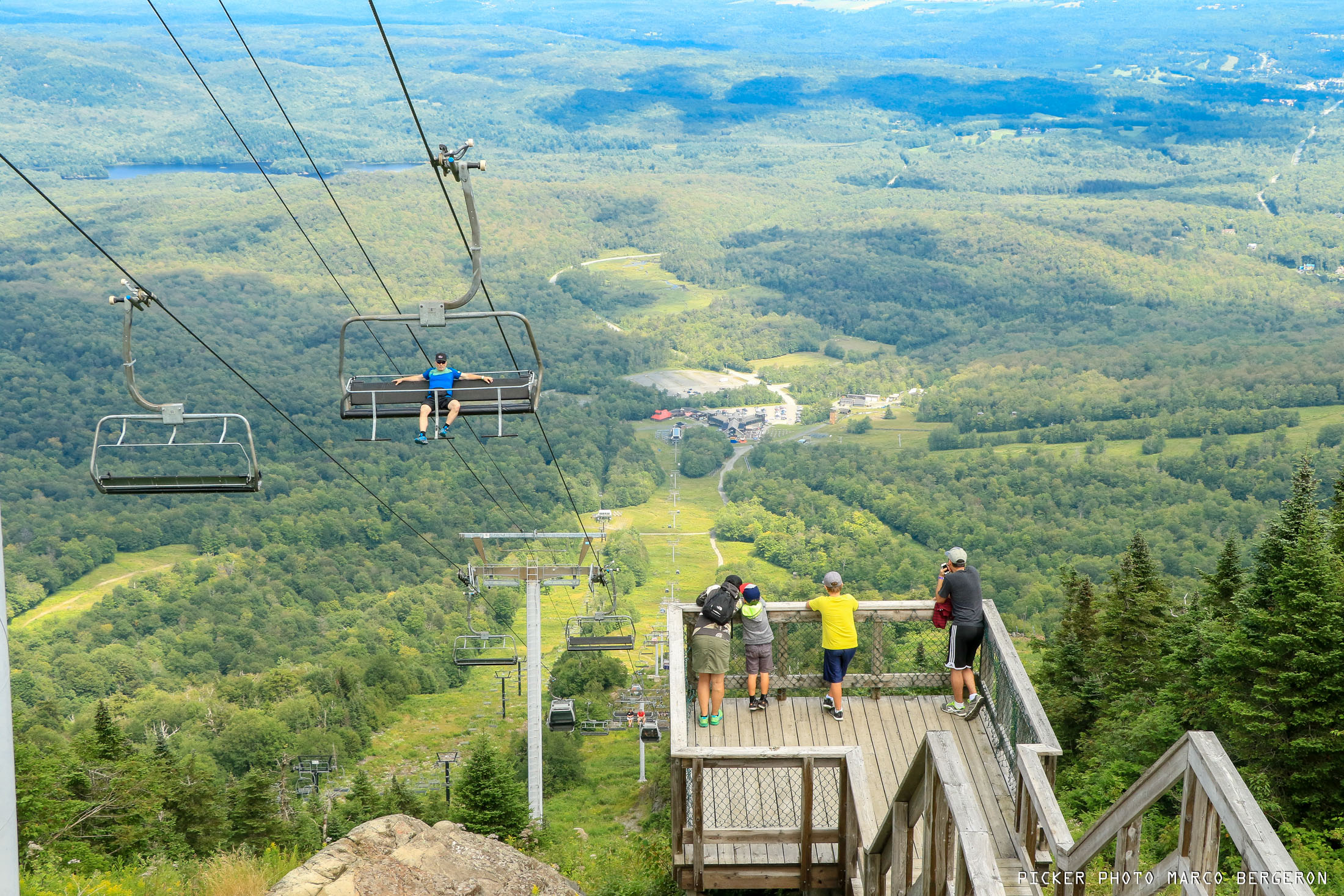 Des points de vue spectaculaires au sommet du mont Orford - Le Reflet ...