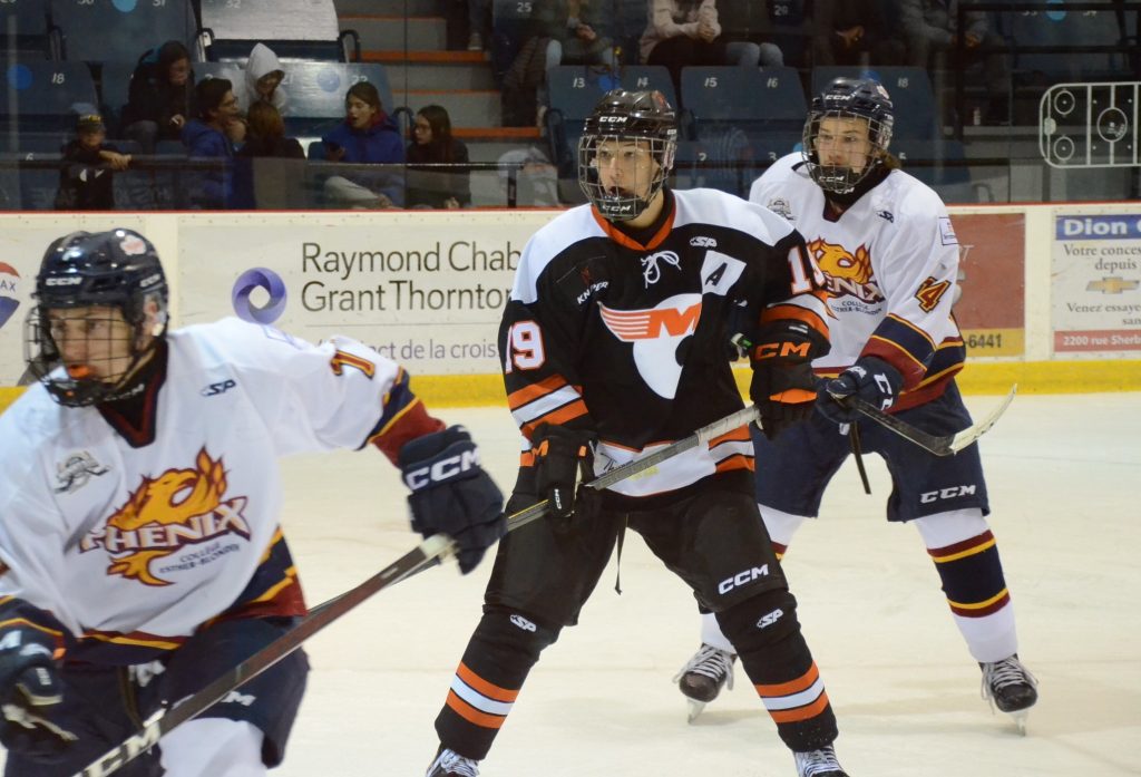 Antoine Fontaine est élu joueur du mois dans la Ligue M18 AAA - Le ...