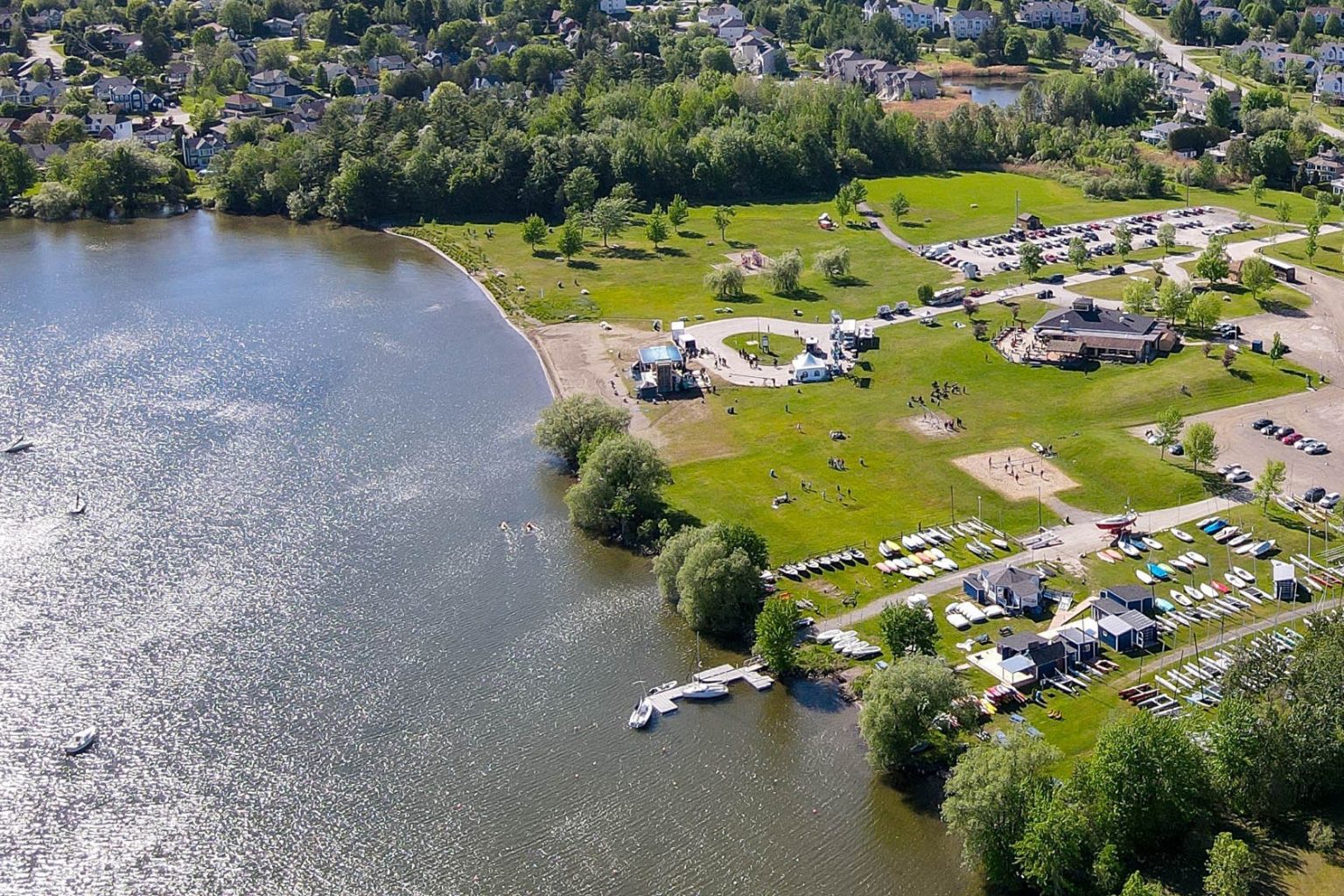Magog ouvrira sa première plage ce samedi - Le Reflet du Lac