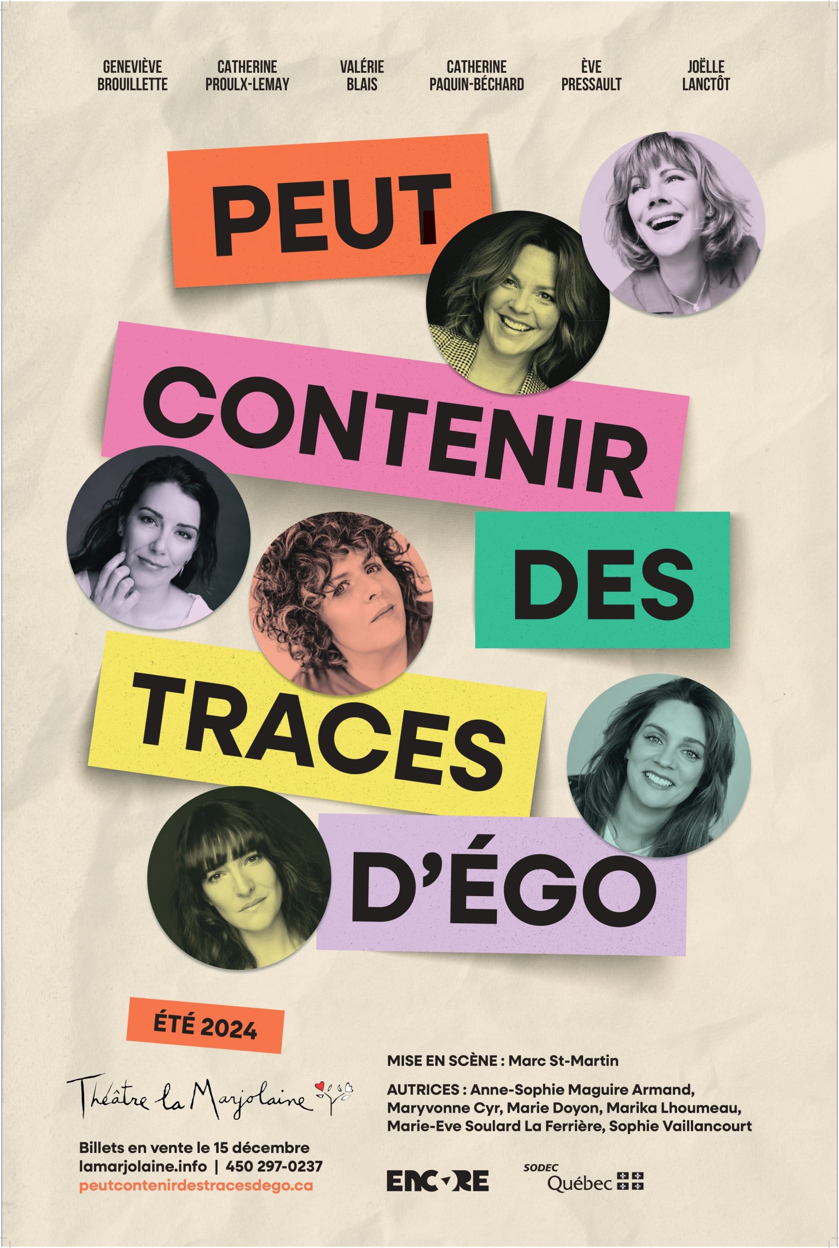 Une saison théâtrale toute féminine - Le Reflet du Lac