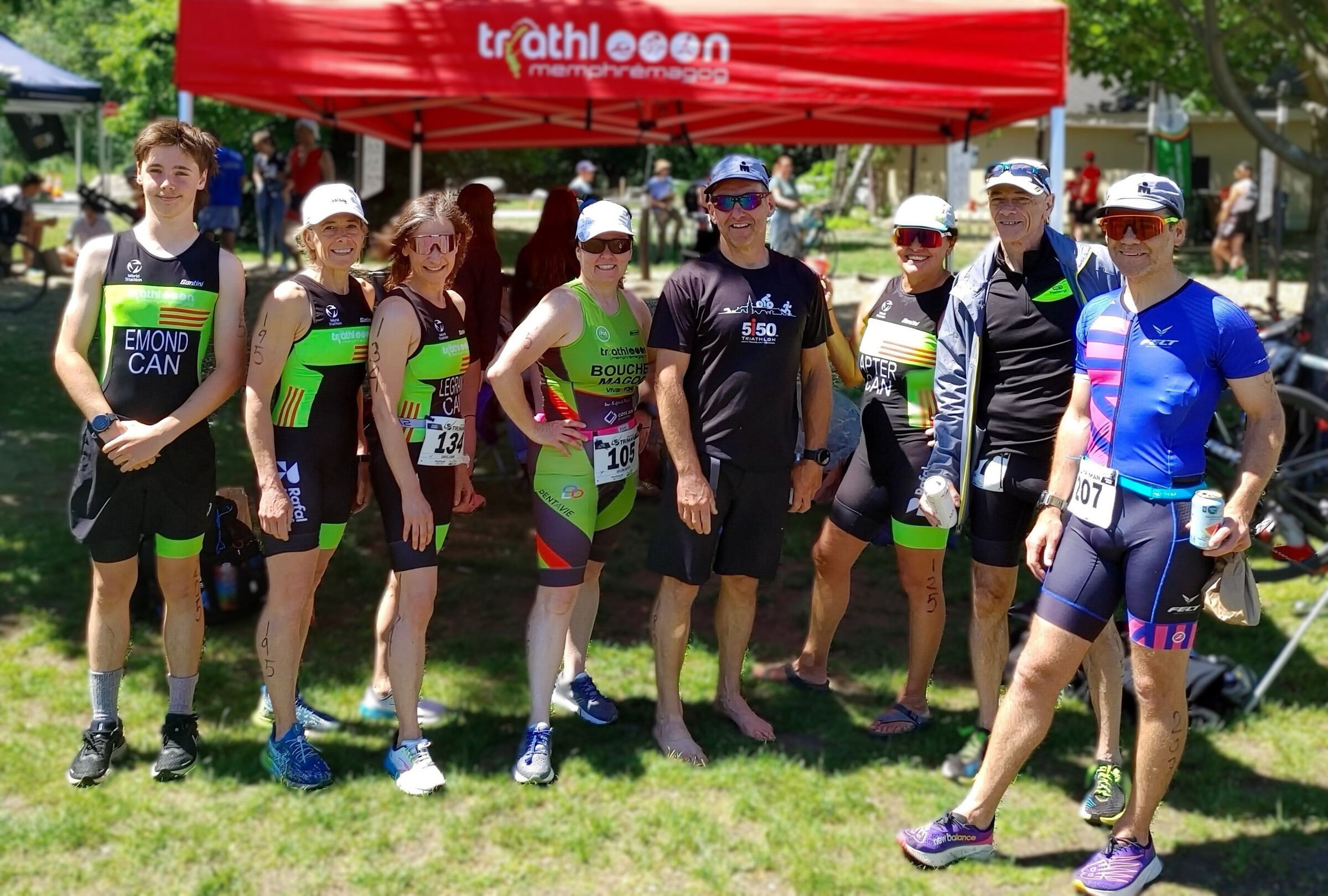 Plusieurs premières places dans les groupes d'âge - Le Reflet du Lac