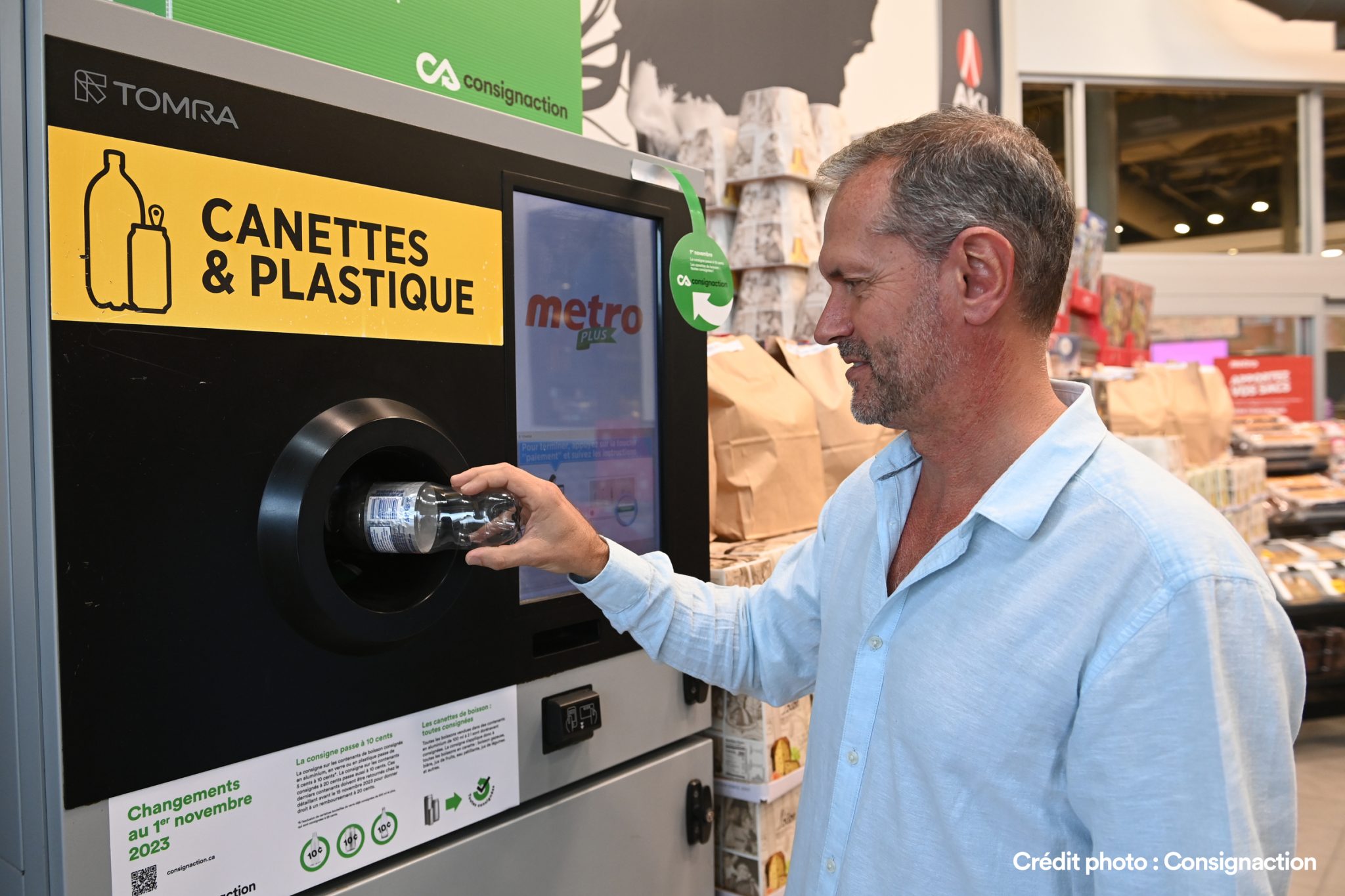 Consignaction désigne 19 points de retour pour les contenants de ...
