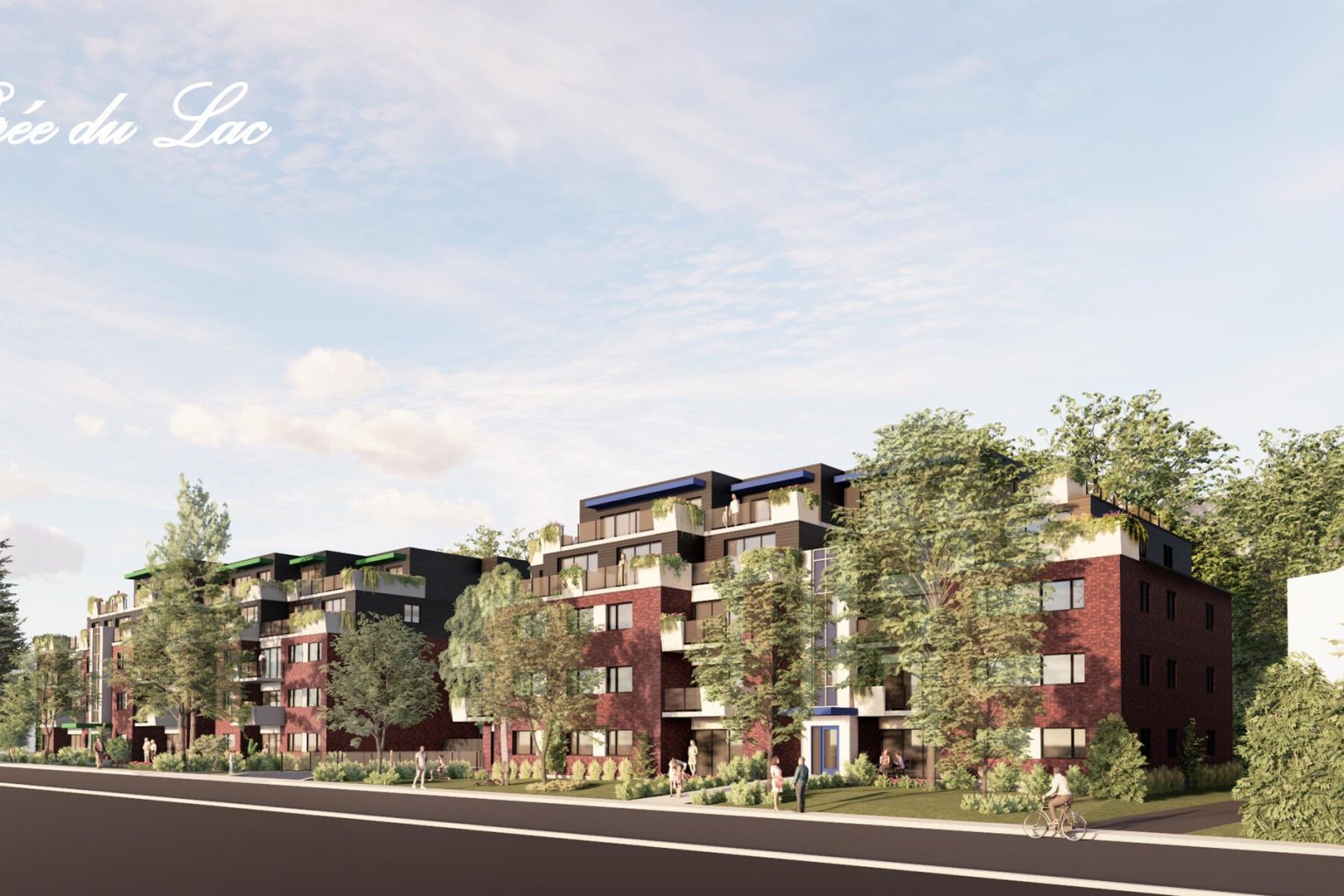 Projet de 54 logements sur la rue Milette - Le Reflet du Lac